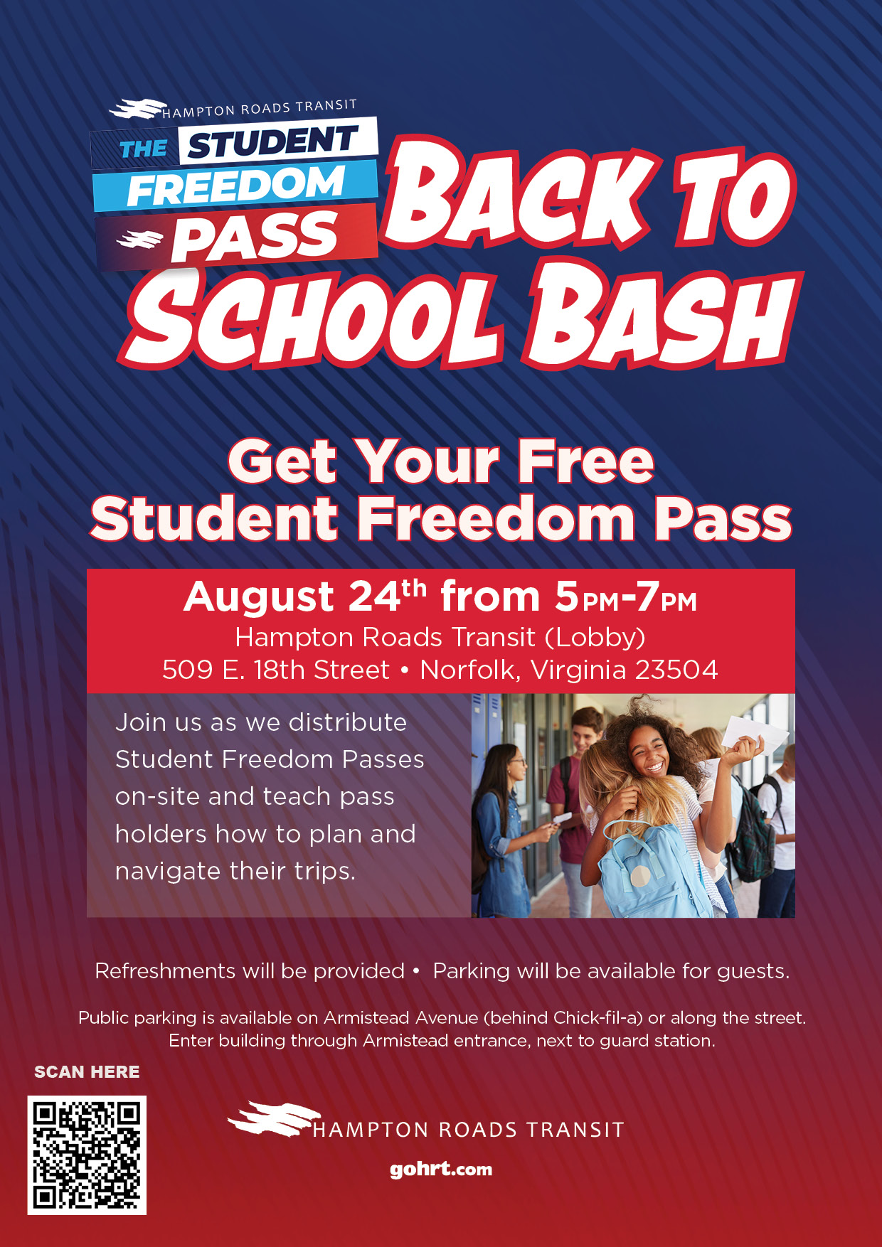 Student Freedom Pass – Hampton Roads Transit