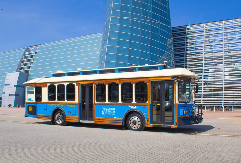 The VB Wave Trolley Returns to Virginia Beach for 40th Year of Service ...