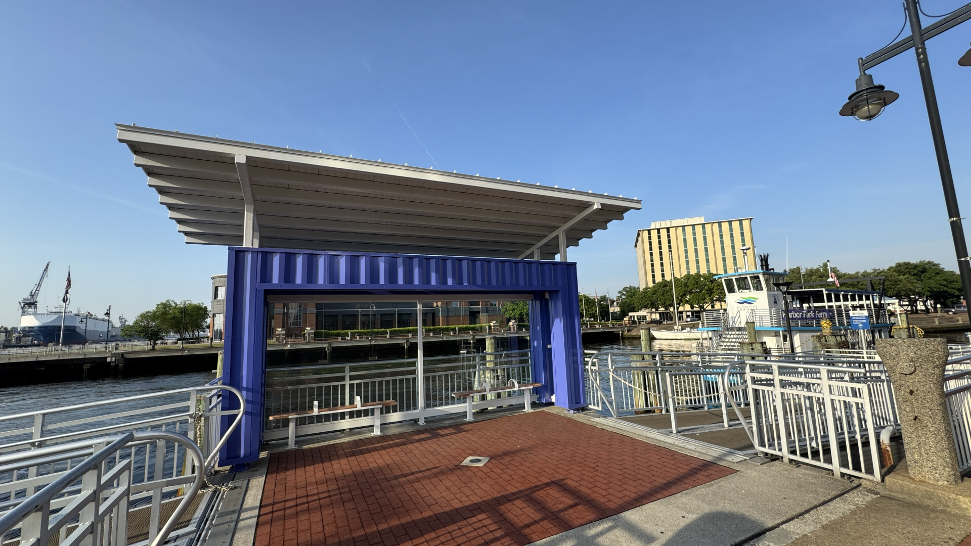 HRT Unveils 3 New Ferry Passenger Shelters to Enhance the Customer ...